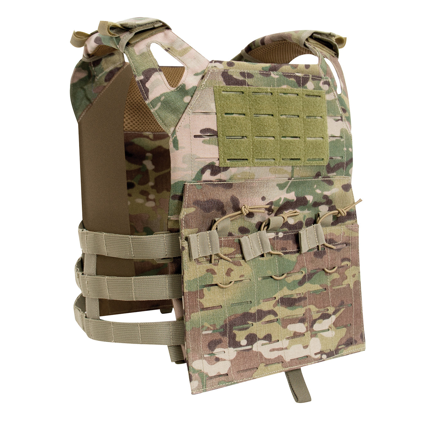 Rothco Laser Cut MOLLE Lightweight Armor Carrier Vest – Strategic ...